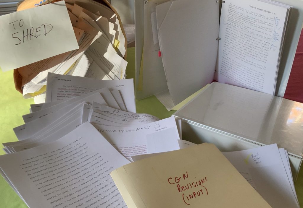 Phew! Made it through the messy draft - Stella Nahatis